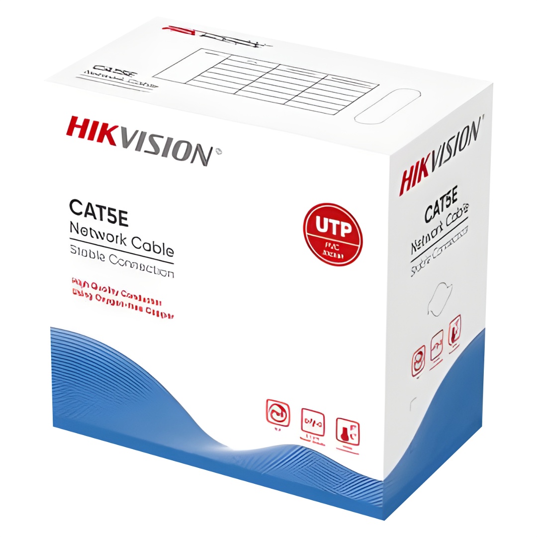 Cable UTP Hikvision Cat5E 305m - cobre CABLES Y CONECTORES REDES