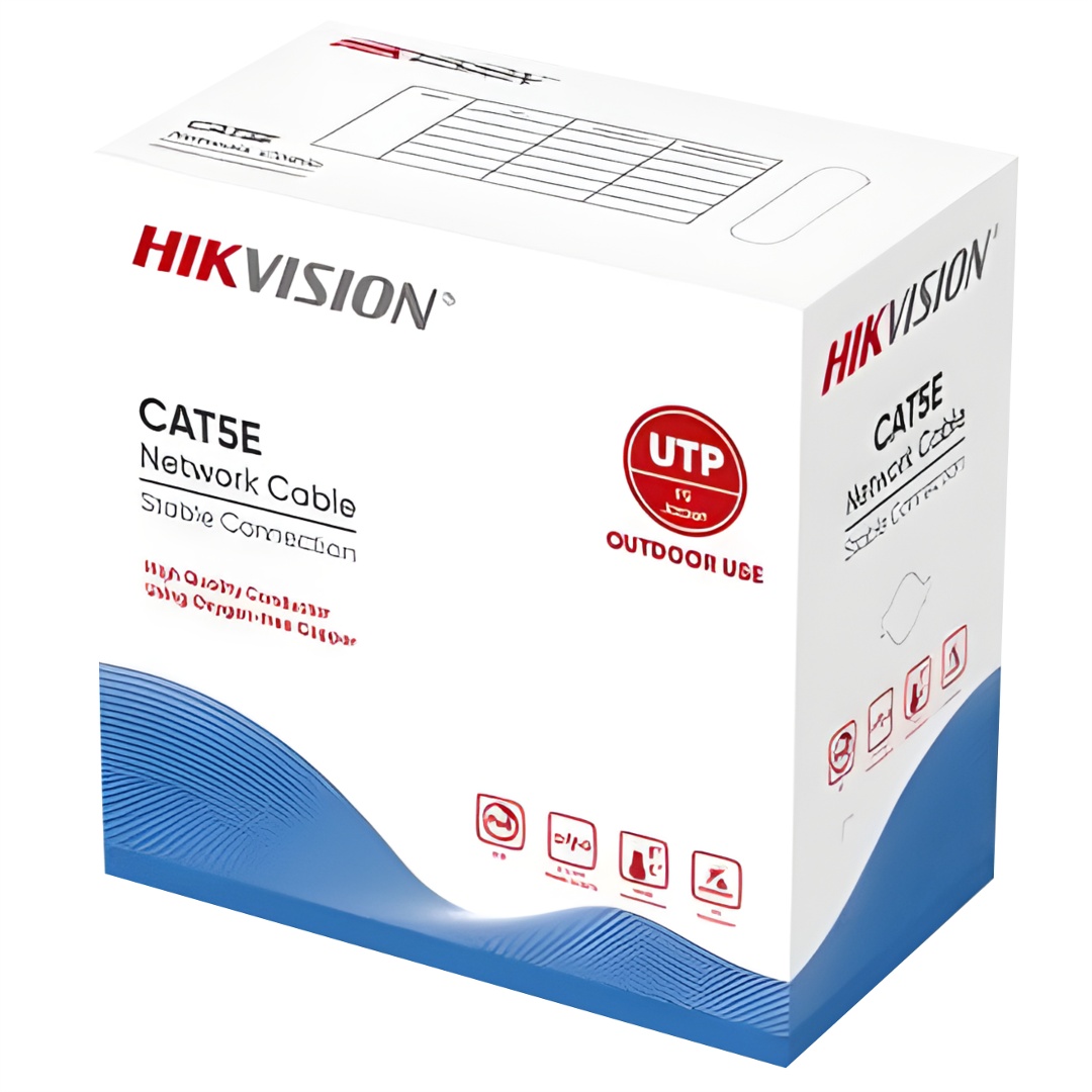 Cable UTP Hikvision Cat5E 305m - cobre CABLES Y CONECTORES REDES